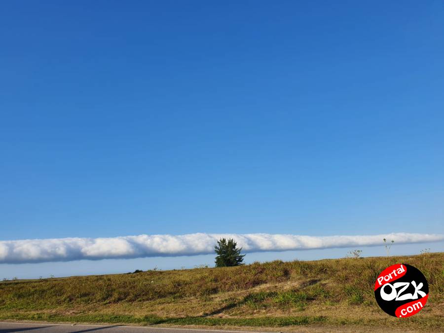 Roll Cloud (nuvem de rolo) é vista em São João da Barra; internautas ...
