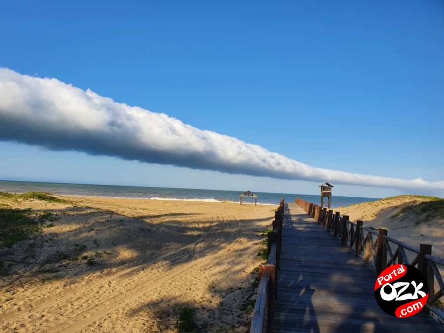 Roll Cloud (nuvem de rolo) é vista em São João da Barra; internautas ...