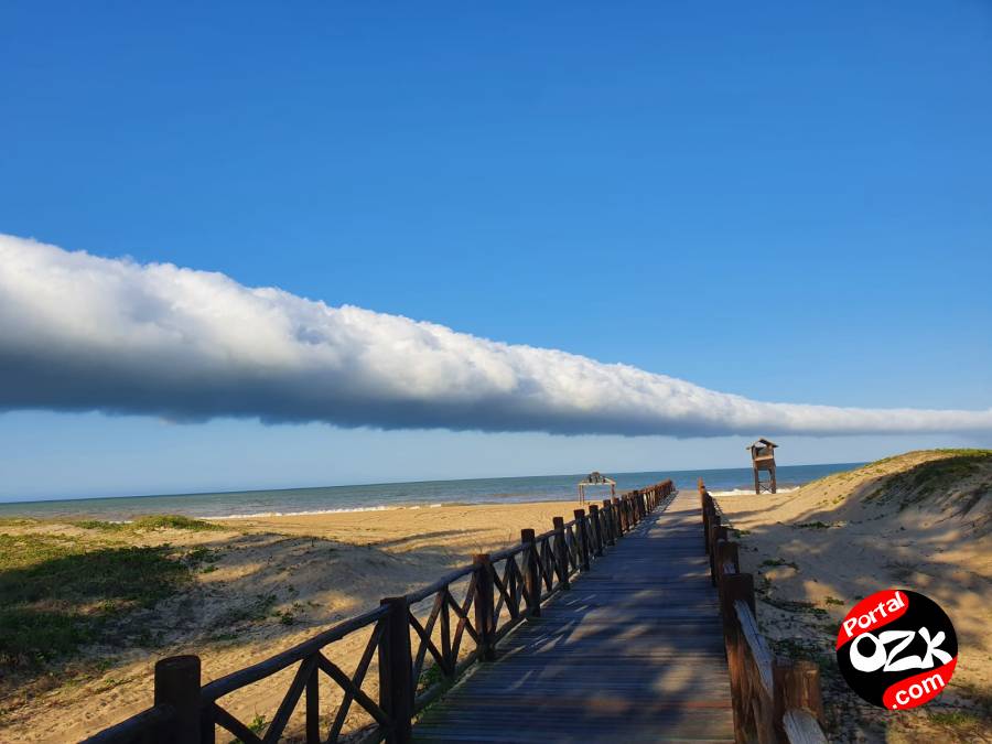 Roll Cloud (nuvem de rolo) é vista em São João da Barra; internautas ...