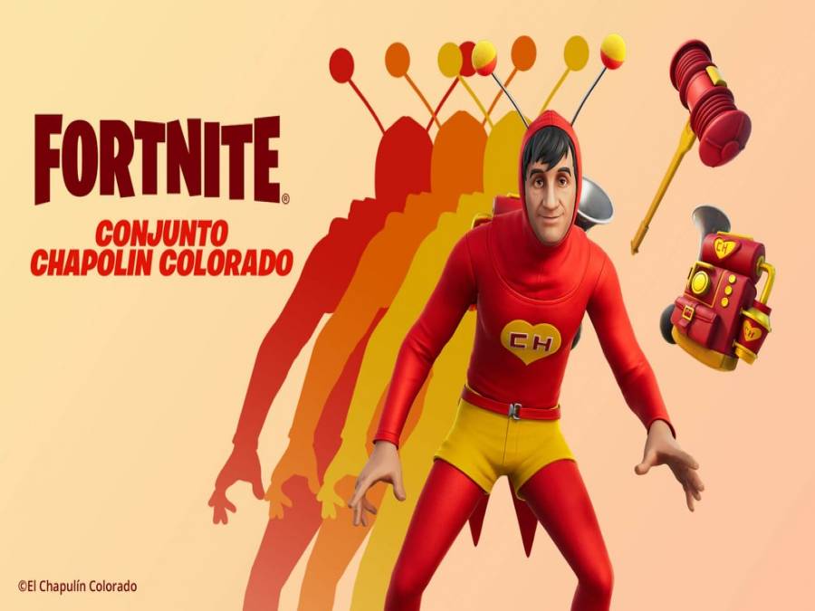 Fortnite lança skin de Chapolin Colorado para celebrar 51 anos do herói ...