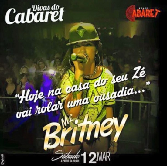 MC Britney e a dupla Lucas e Orelha no final de semana na Boate Cabaret ...